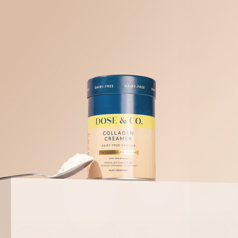 Dairy-Free Collagen Peptide Creamer Vanilla | Dose & Co | United Kingdom